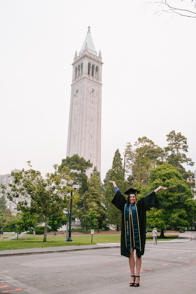 Kazia’s Berkeley Graduation Photos - Simone Anne Photography