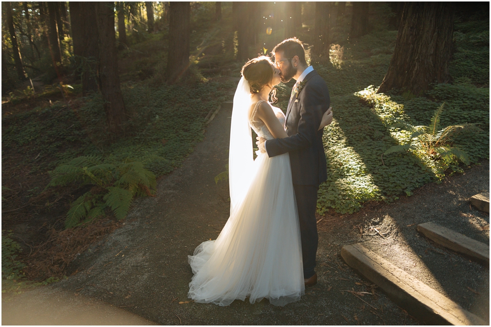 Botanical Garden Wedding full of gorgeous DIY details & redwood portraits